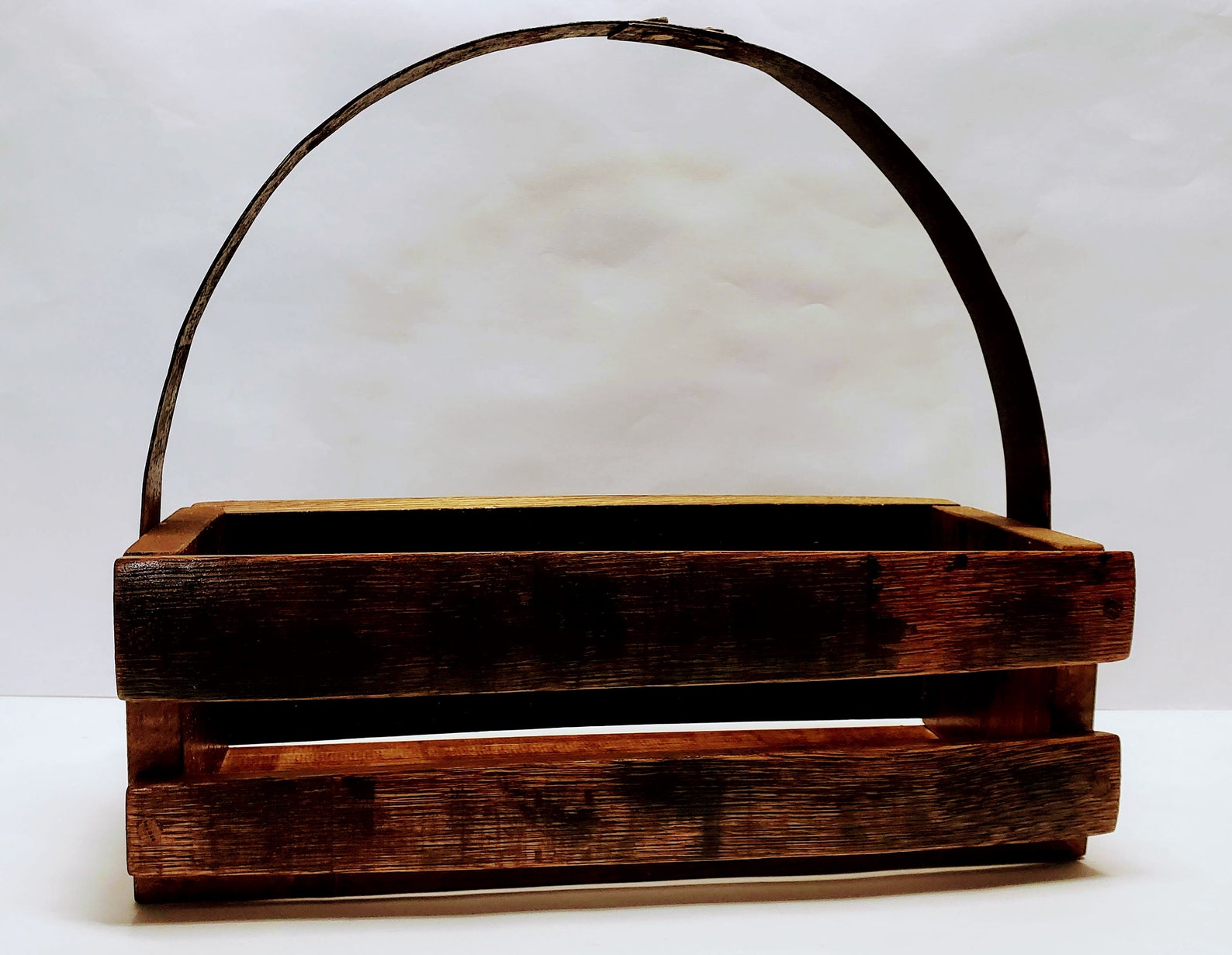 Barrel Stave Basket, Large - Etsy