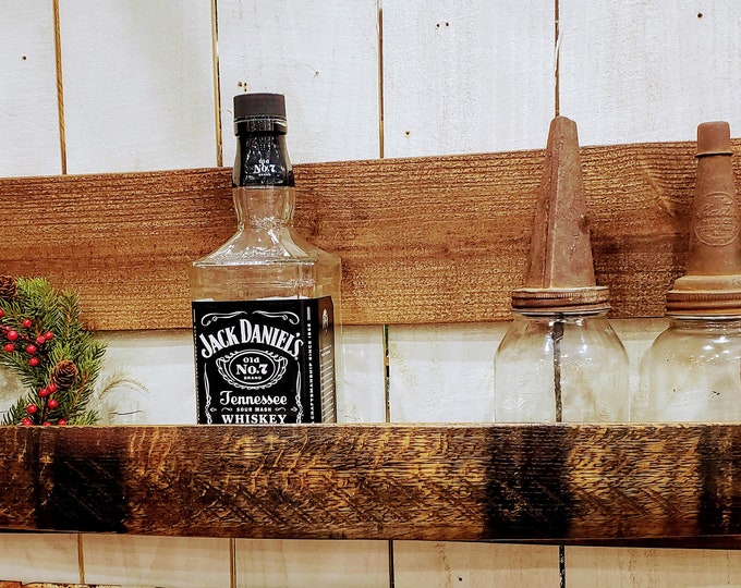 Barrel Stave Bottle Shelf, Full Stave - Etsy