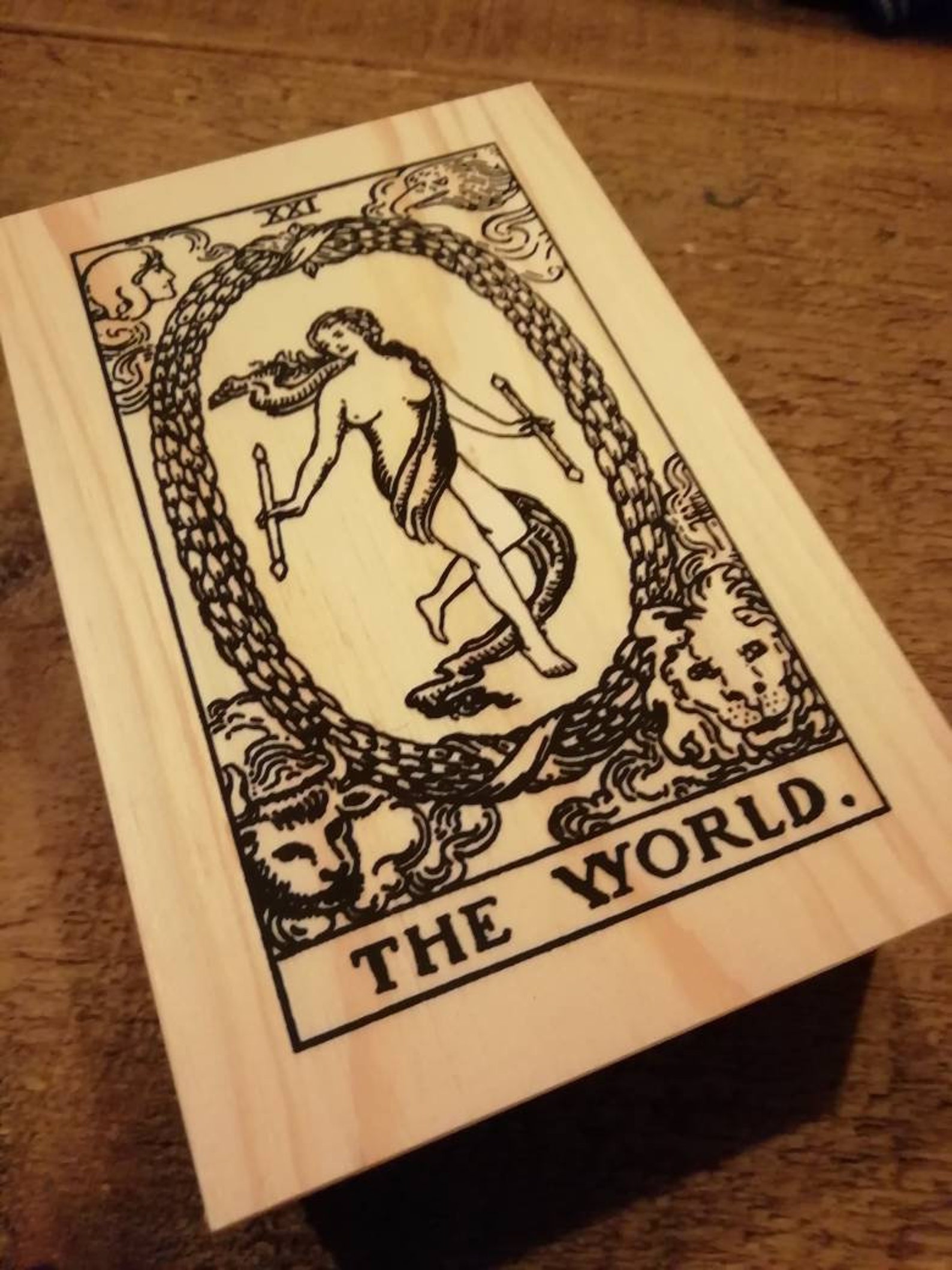 Tarot Cards Box 13 Designshandcrafted for Storing Your Cards | Etsy