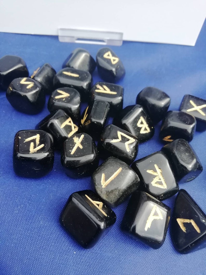 Rune Stones Gift Set Includes 21 Page Guide Book and Free - Etsy