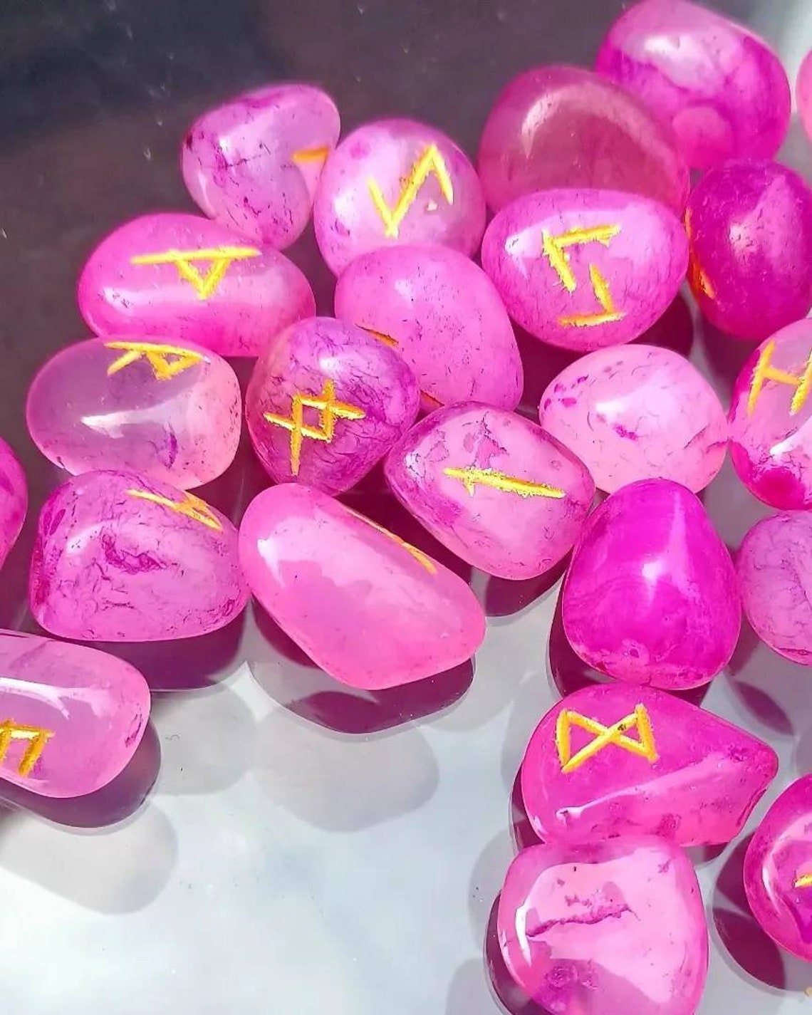 Rune Stones Gift Set Includes 21 Page Guide Book and Free - Etsy