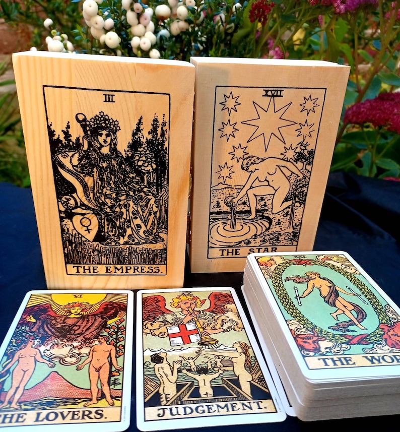 BEGINNER TAROT Deck. the Tarot Cards Gift Set 78 Cards Bag - Etsy