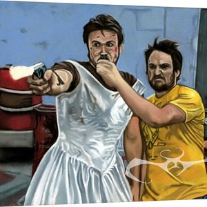 Mac and Charlie Always Sunny Portrait Canvas or Print - Etsy