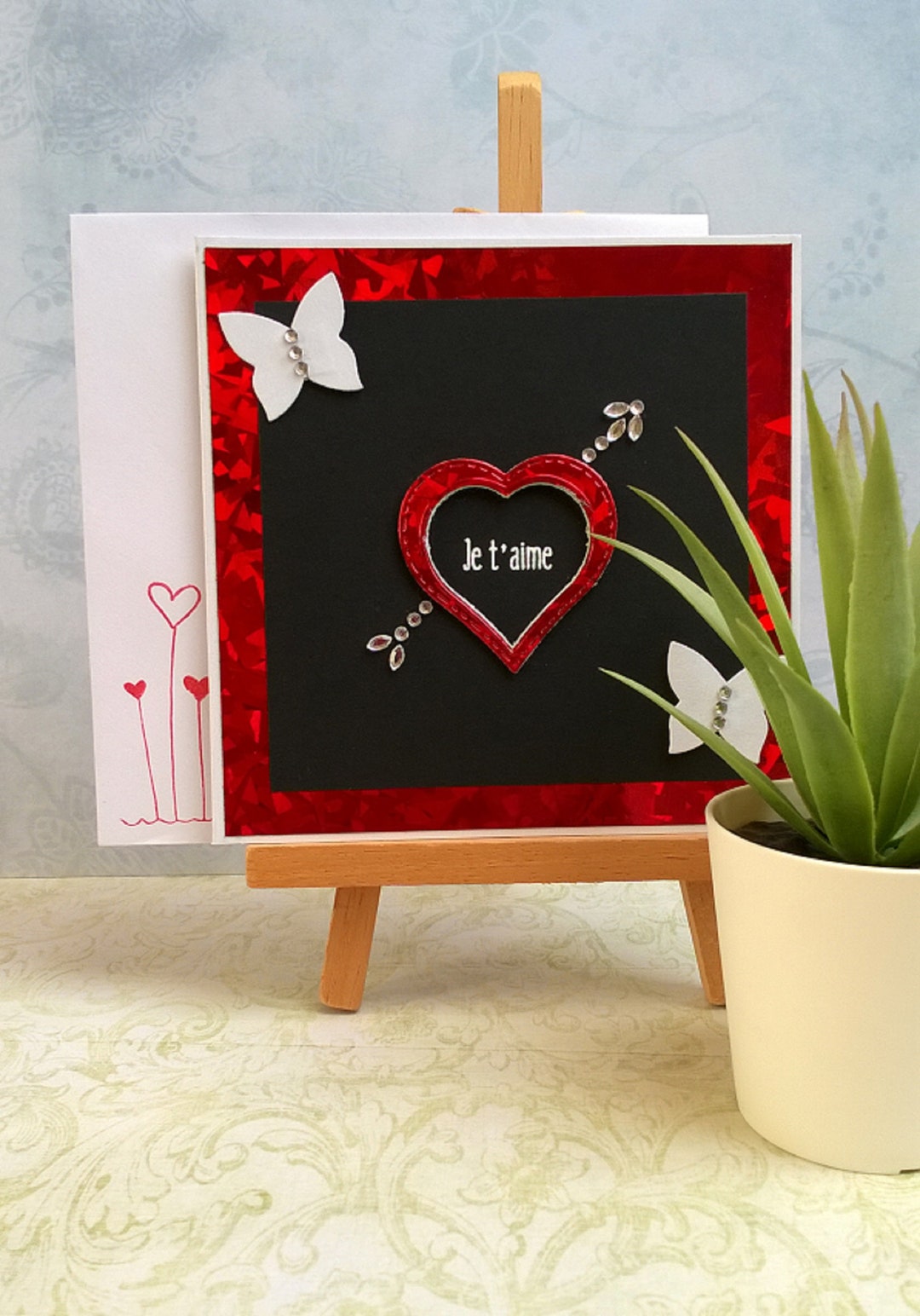 SAINT VALENTIN Map Hearts - Etsy