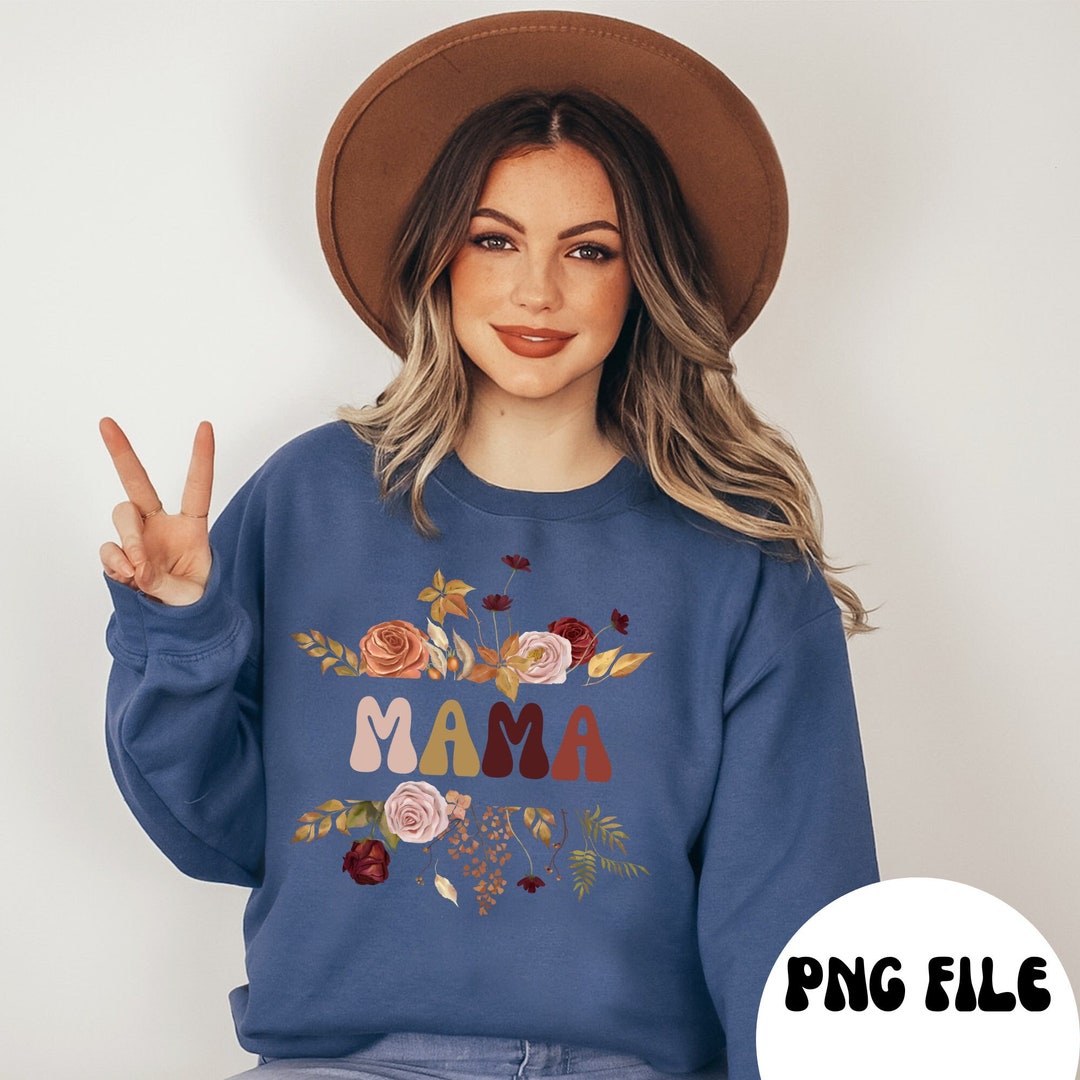 Floral Mama PNG Boho Neutrals PNG Mama Florals - Etsy