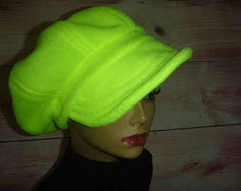 Neon Yellow Hat - Etsy