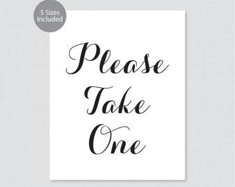 Take one sign | Etsy
