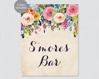 S'MORE Poster for Your SMORES Bar or Buffet 11x14 on Matboard Can Be ...