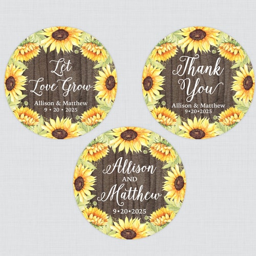 Printable OR Printed Rustic Wedding Stickers Wood and String - Etsy