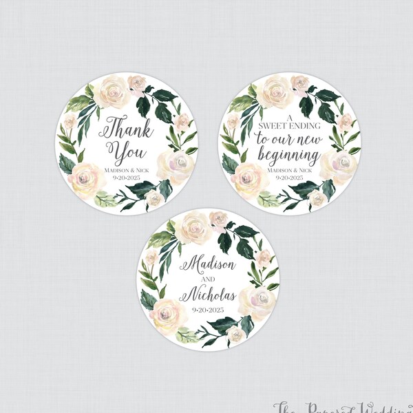 White Flower Stickers - Etsy
