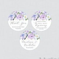 Wedding Custom Stickers Custom Labels Circle Logo Labels Wedding ...