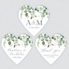 Classroom Name Tags Template Eucalyptus Peach Greenery Botanical ...