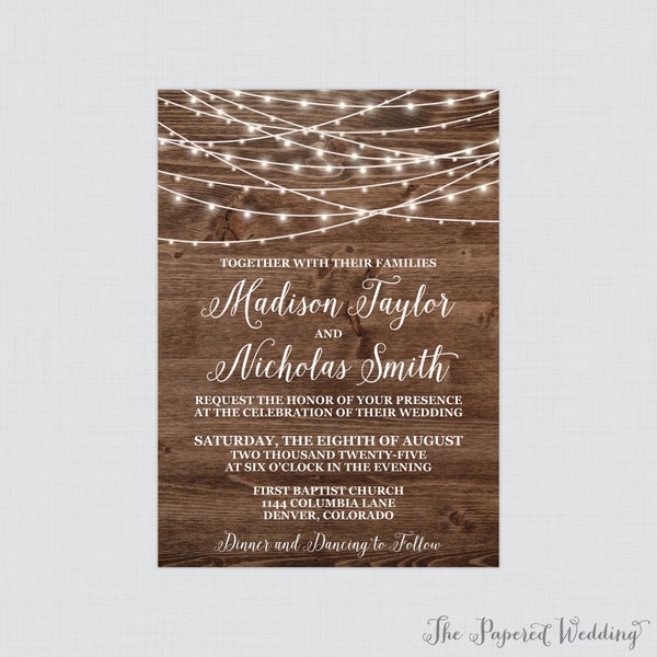 Rustic Wedding - Etsy