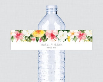 Summer Water Bottle Labels - Etsy