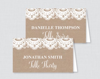 Rustic Place Cards - Etsy