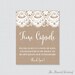 Printable Wedding Time Capsule Activity Rustic Advice for the Bride and ...
