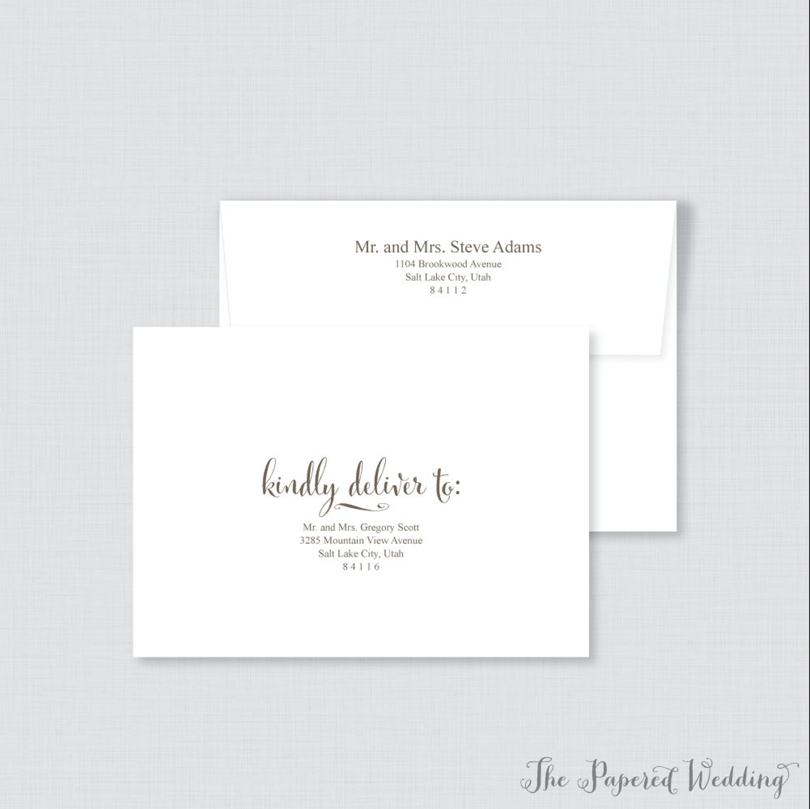 EDITABLE Wedding Envelopes Printable Editable Wedding | Etsy