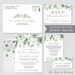 Succulent Wedding Address Labels Green and White Return Address Labels ...