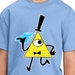 Publiciteez Bill Cipher Walking Gravity Falls Youth T-shirt | Etsy