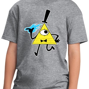 Publiciteez Bill Cipher Walking Gravity Falls Youth T-shirt - Etsy