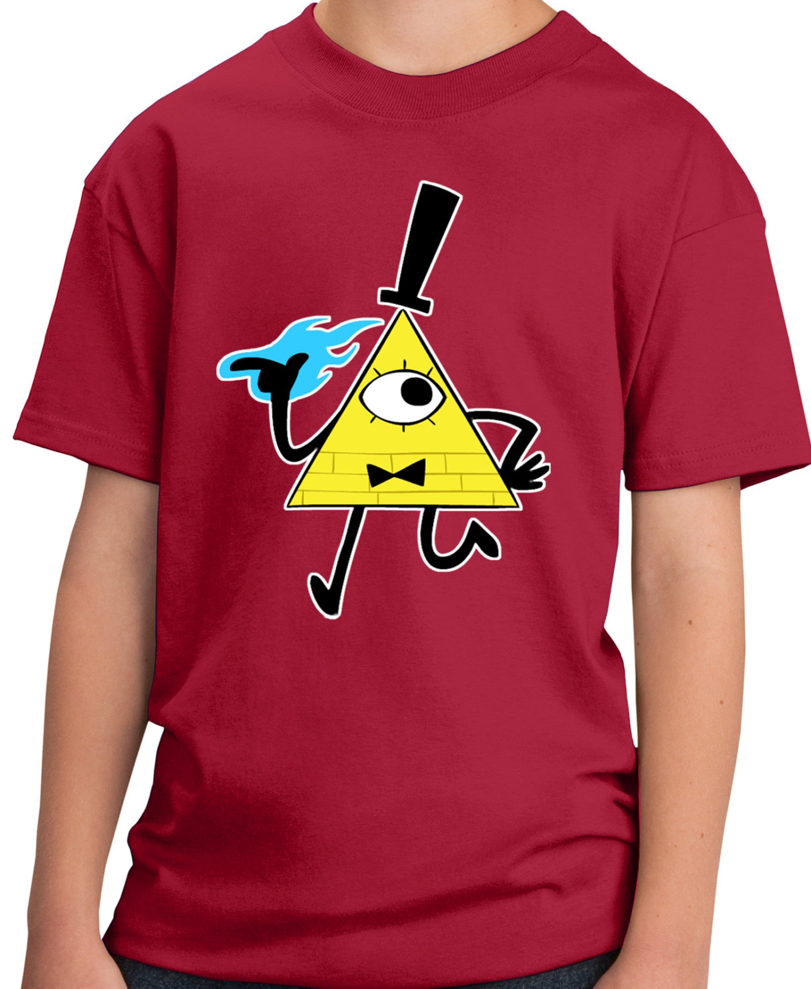 Publiciteez Bill Cipher Walking Gravity Falls Youth T-shirt - Etsy