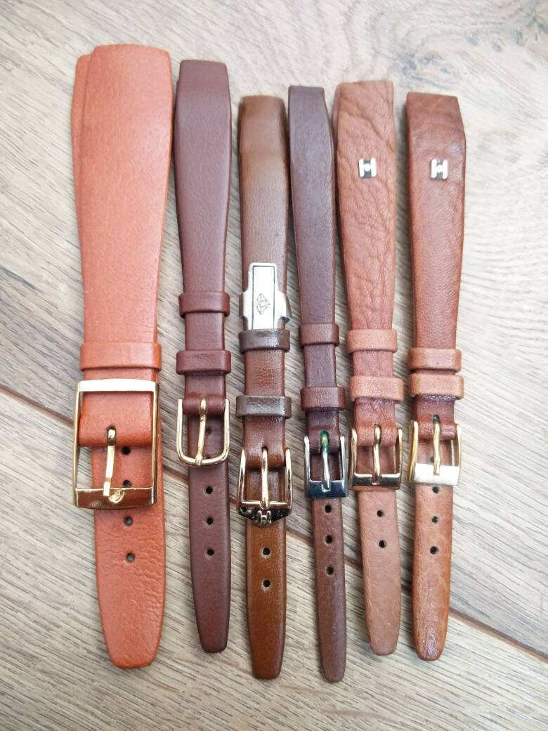 Lovely Color NOS Hirsch Made in Austria Gold Tone Buckle Watch Band ...