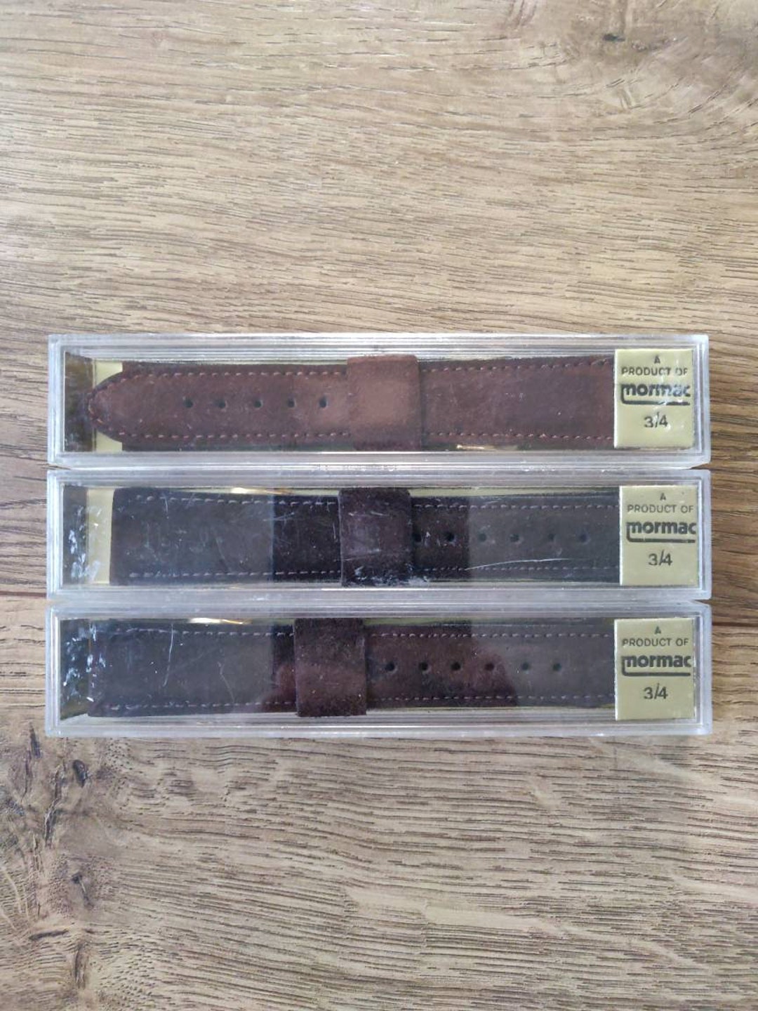 Mormac NOS 20mm Suede Brown Deep Brown Darker Brown - Etsy