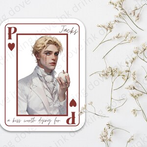 Jacks - Prince of Hearts Sticker | Caraval & Once Upon a Broken Heart ...