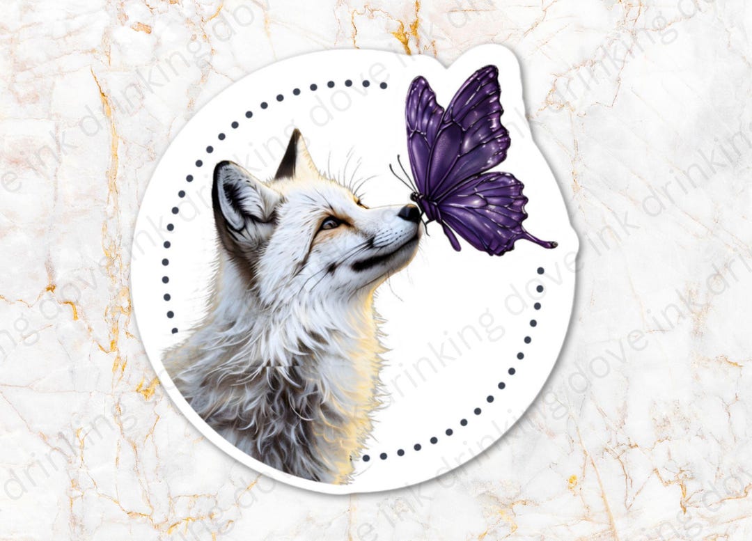 Quicksilver Inspired Sticker | Onyx Snow Fox & Little Osha Purple ...