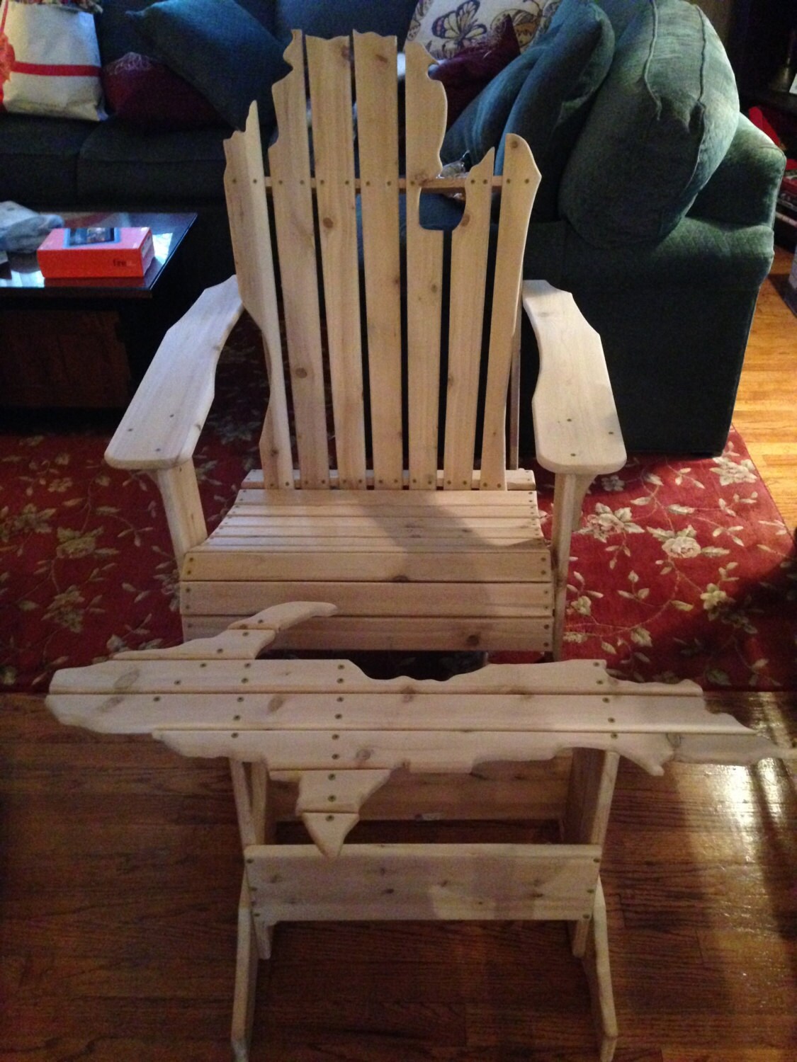 Michigan Adirondack Chair - Etsy