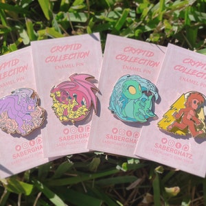 Cryptid Enamel Pins whole Set - Etsy