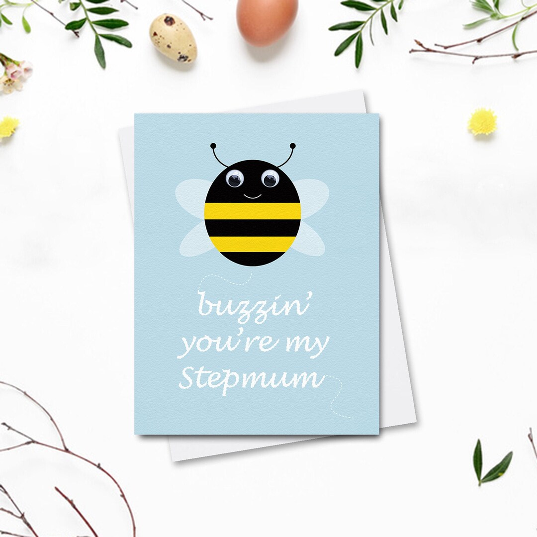 Step-mum Birthday Card, Step Mum Card for Mothers Day, Step Mam Card ...
