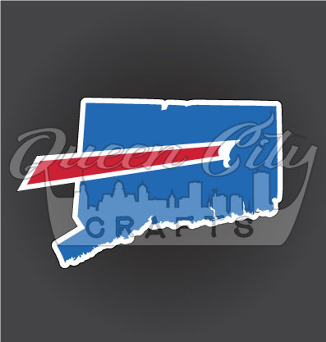 Buffalo Backers Connecticut Sticker Decal - Etsy
