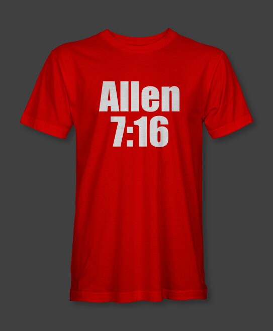 Allen 7:16 T-shirt - Etsy