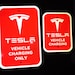 Tesla Charging Sign Wall Connector Home Mobile Charger Model 3 S X Y ...
