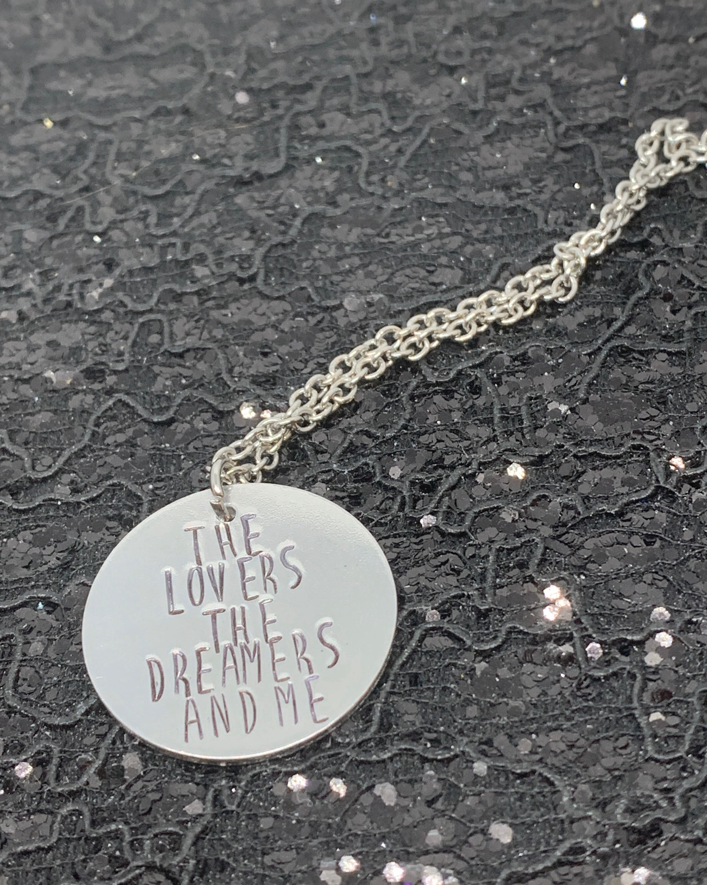 Kermit the Frog Rainbow Connection Necklace Hand Stamped Metal Jewelry ...