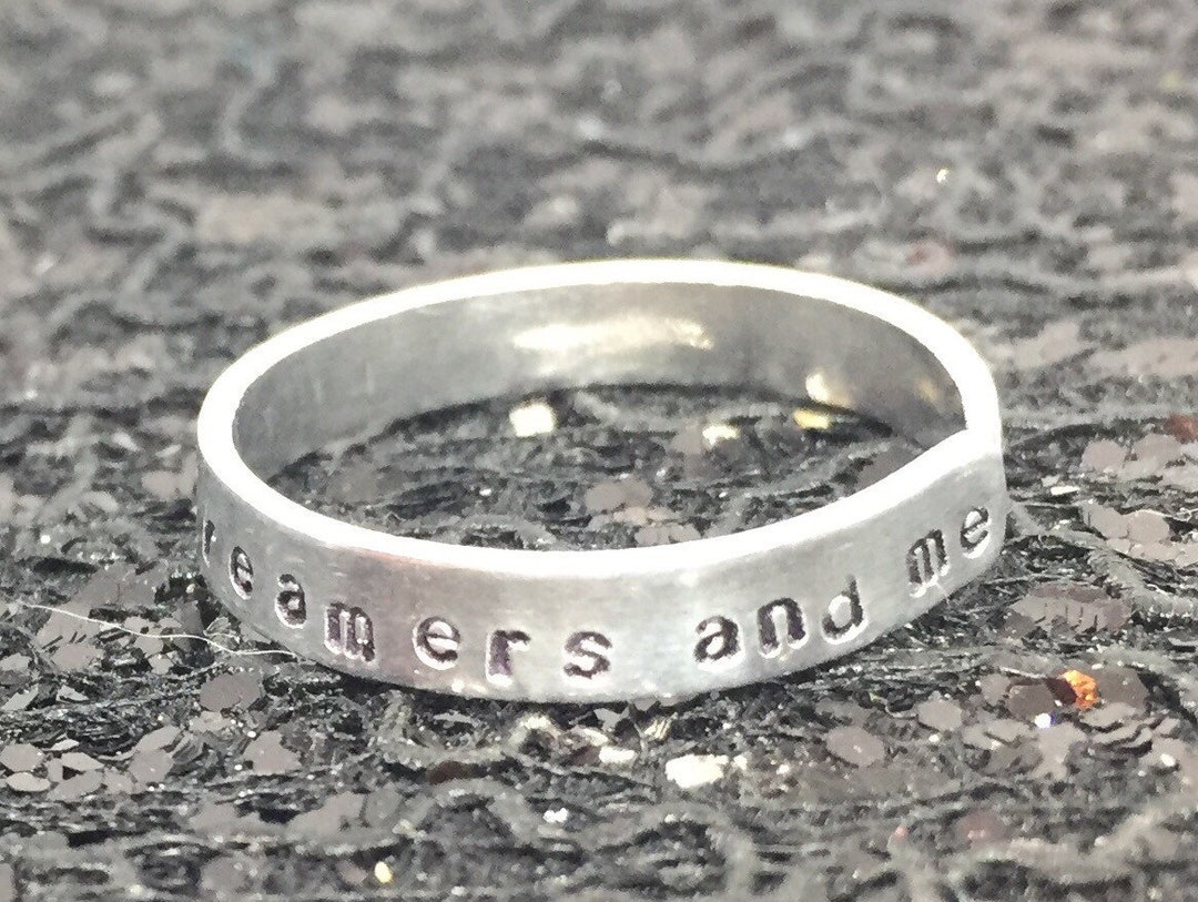 Kermit the Frog Muppets Ring Rainbow Connection Hand Stamped Metal ...