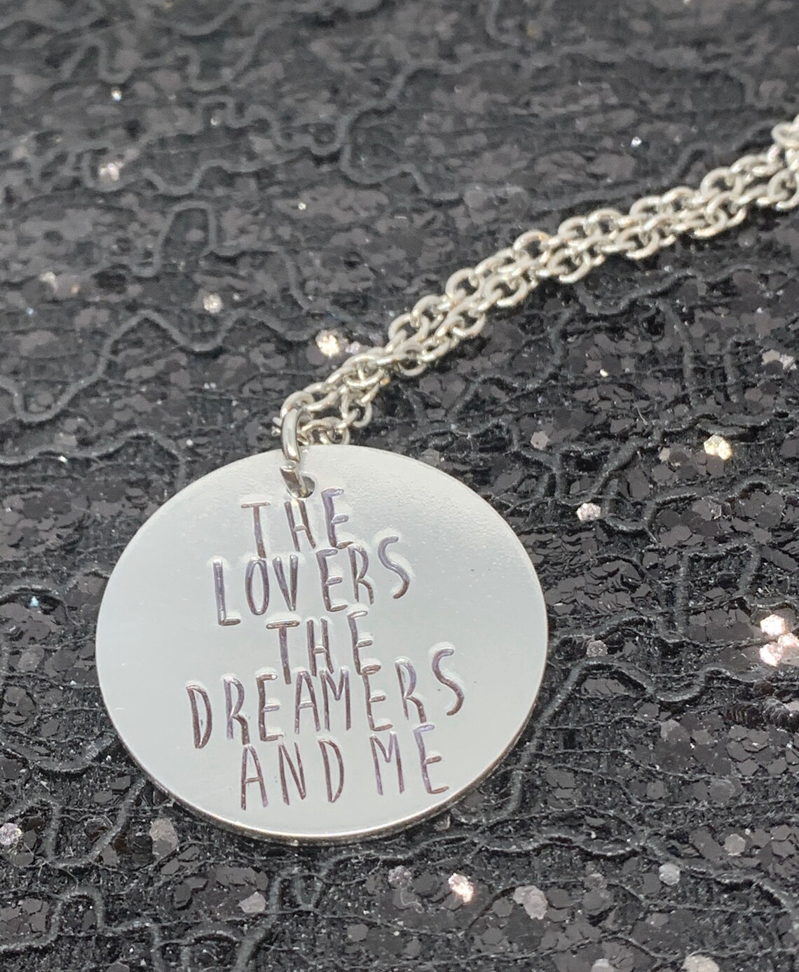 Kermit the Frog Rainbow Connection Necklace Hand Stamped Metal Jewelry ...
