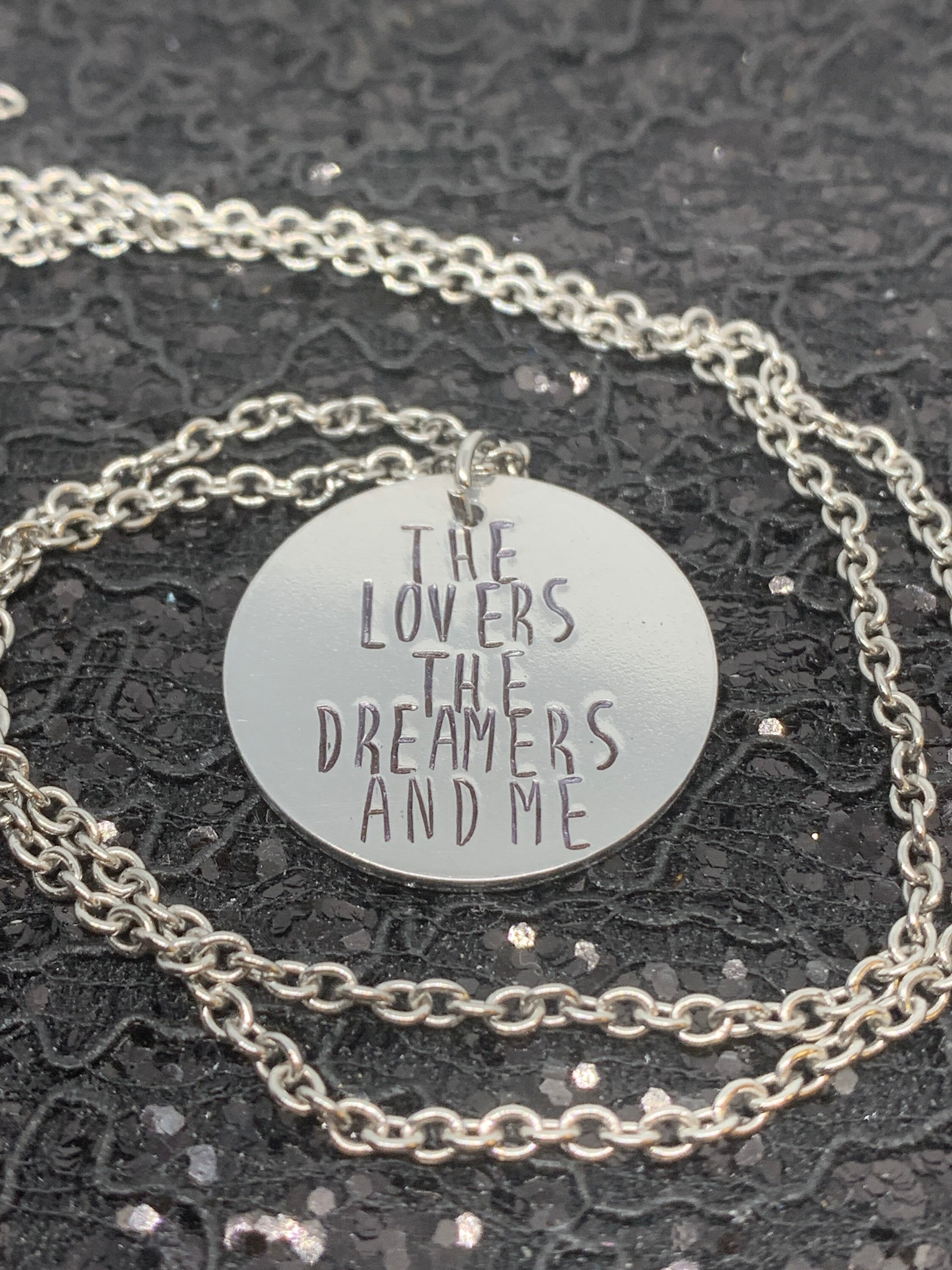 Kermit the Frog Rainbow Connection Necklace Hand Stamped Metal Jewelry ...