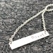Pivot Friends Inspired Necklace Hand Stamped Metal Jewelry - Etsy