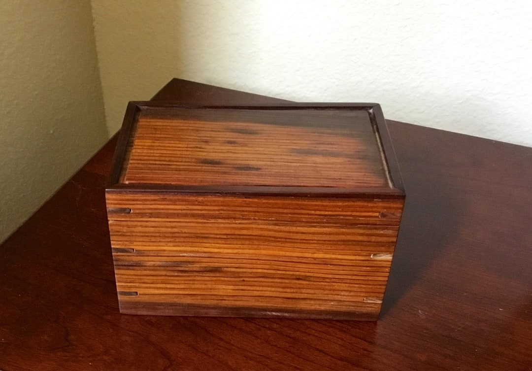 Wooden Keepsake Box Cocobolo - Etsy