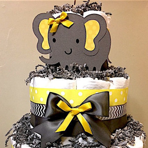 Diaper Cake Elephant - Etsy