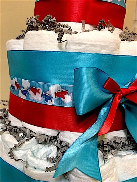 Airplane Diaper Cakes, Airplane Decorations, Airplane Baby Shower ...