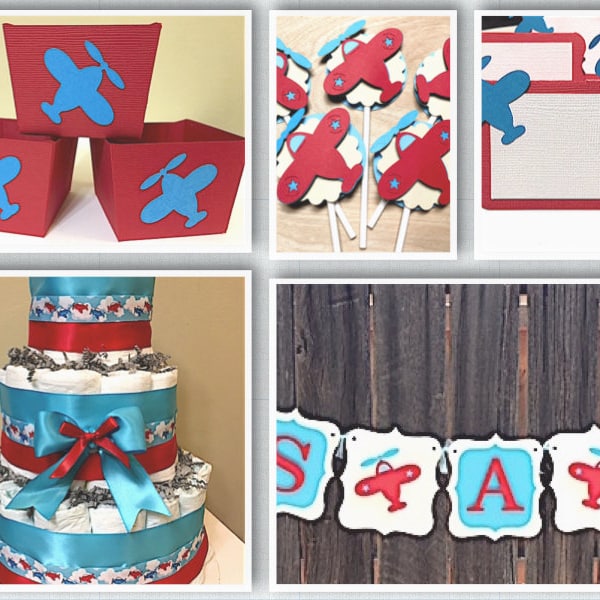 Airplane Diaper Cake - Etsy