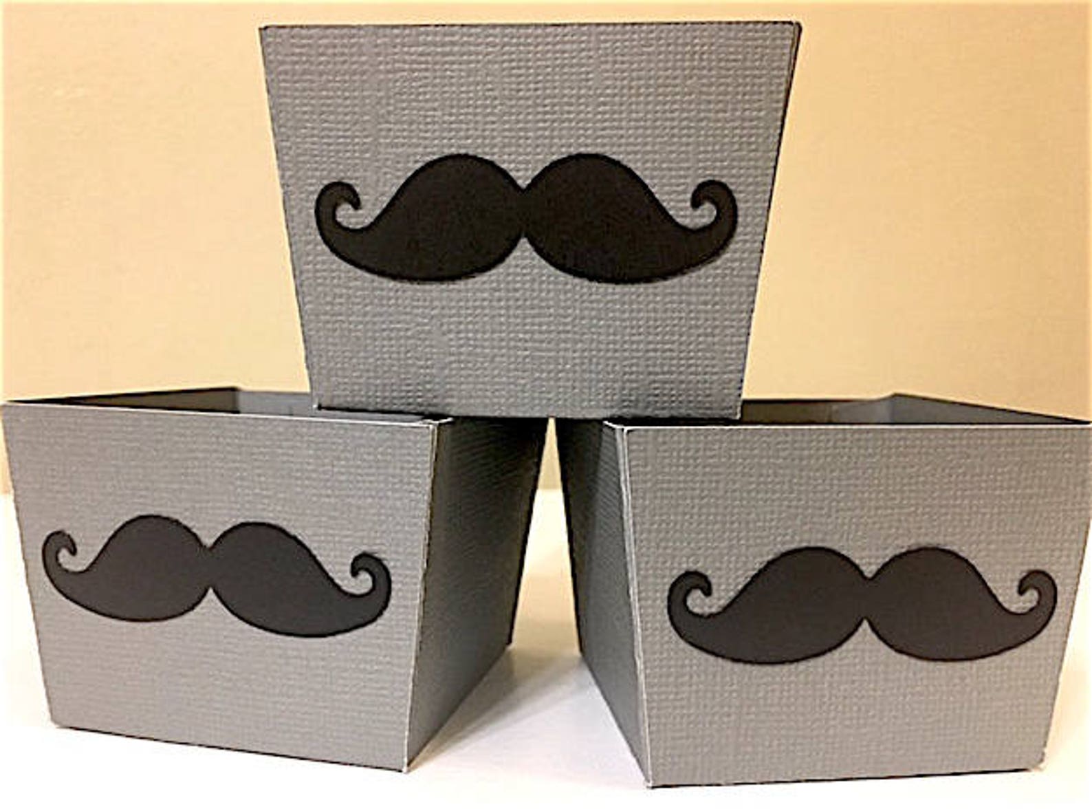 Mustachethemed Small Candy Cups, Mustache Baby Shower, Mustache Theme ...