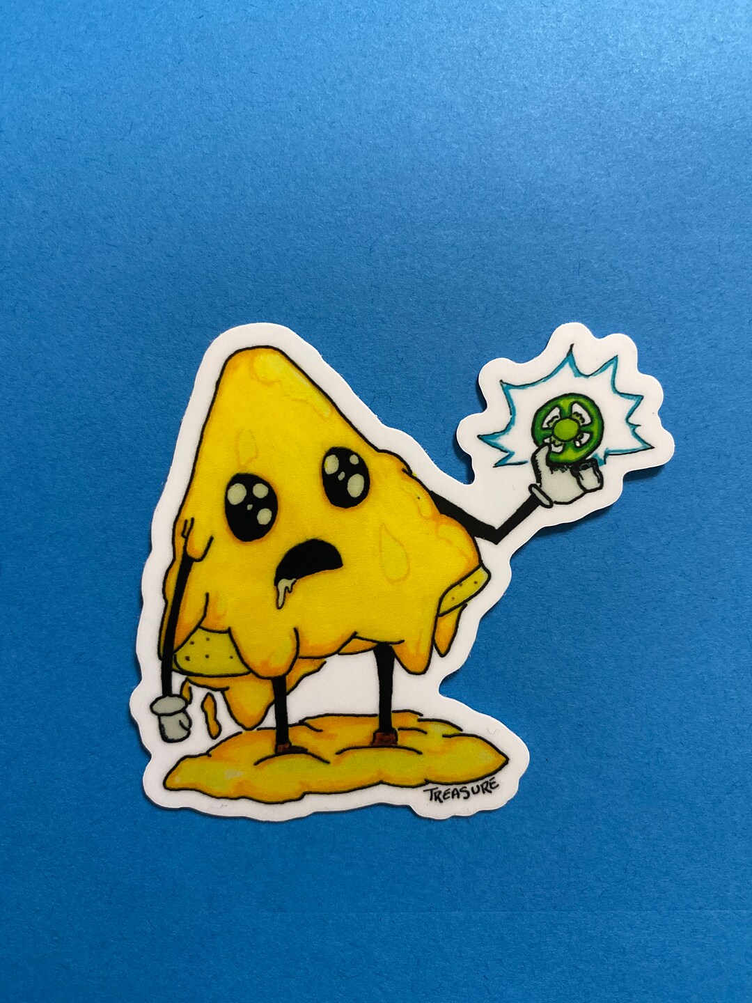 Nacho Sticker - Etsy