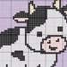 Cow C2C Crochet Pattern, Beginner Easy Blanket PATTERN ONLY - Etsy