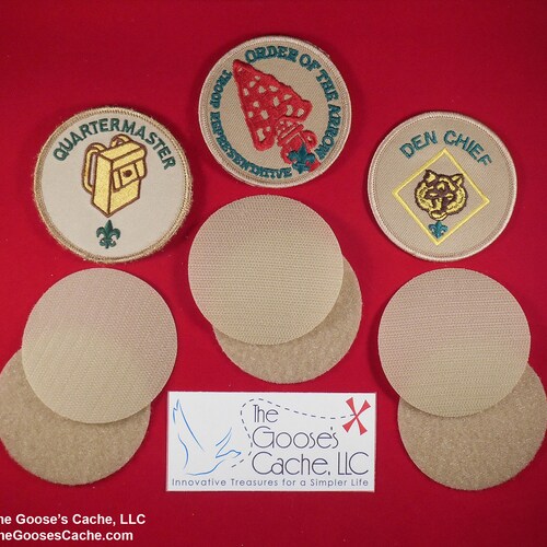 Tan Sew-on VELCRO® Brand Set for Attaching Patches to Scouts - Etsy