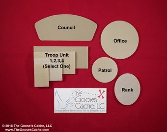 Tan Sew-on VELCRO® Brand Set for Attaching Patches to Scouts - Etsy