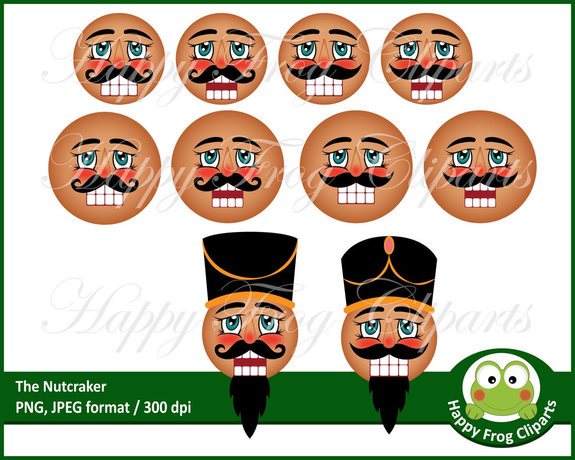 The Nutcracker Faces HFC 068 Cute Nutcracker the - Etsy